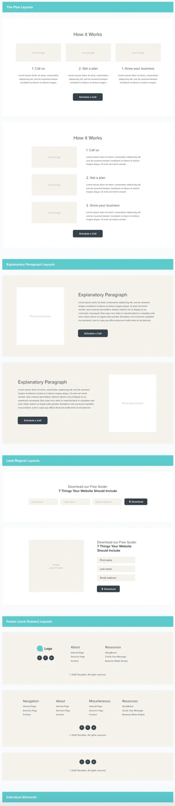 Wireframe to WordPress Website Template - Md Ismail Hossain